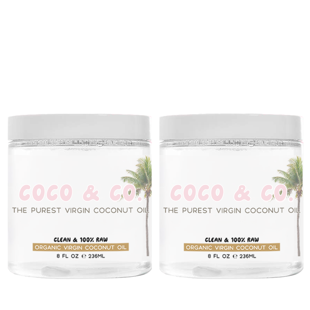 Raw Coconut Oil for Skin, Hair and Beauty – COCO & CO. Beauty