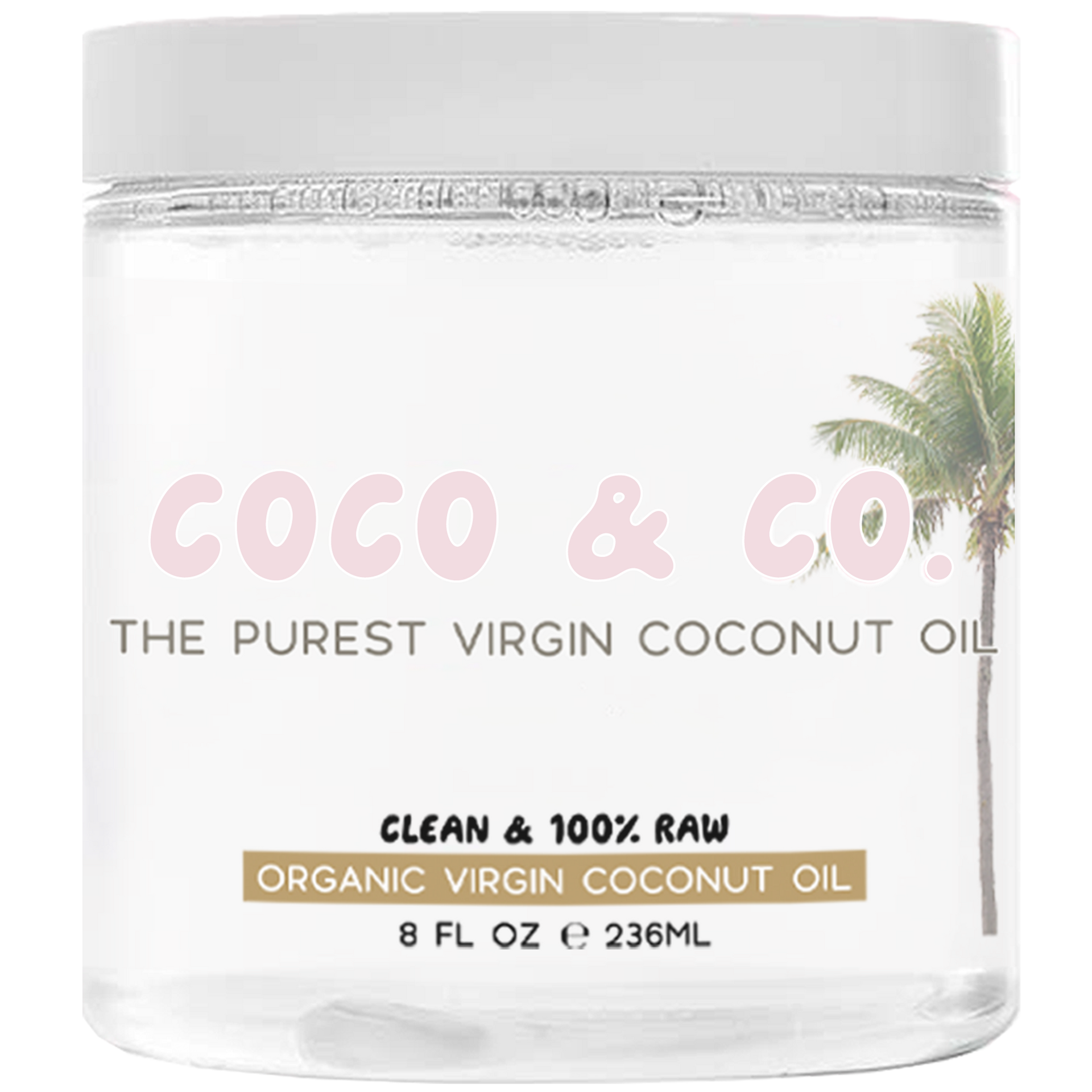 Raw Coconut Oil for Skin, Hair and Beauty – COCO & CO. Beauty